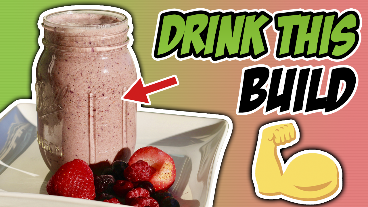 PB And J Muscle Building Protein Shake Recipe Live Lean TV