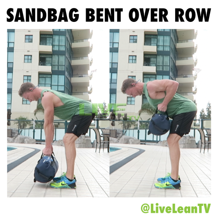 15 Minute Full Body Sandbag Workout Routine