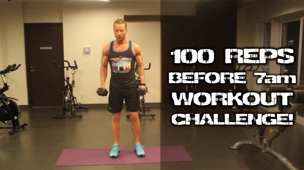 100 Reps Before 7am @MensHealthMag Challenge - Next Top Trainer Brad ...