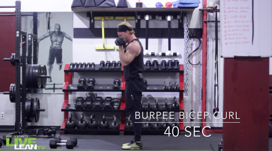 10 Minute Gut Blasting HIIT Gauntlet Dumbbell Workout - Live Lean TV