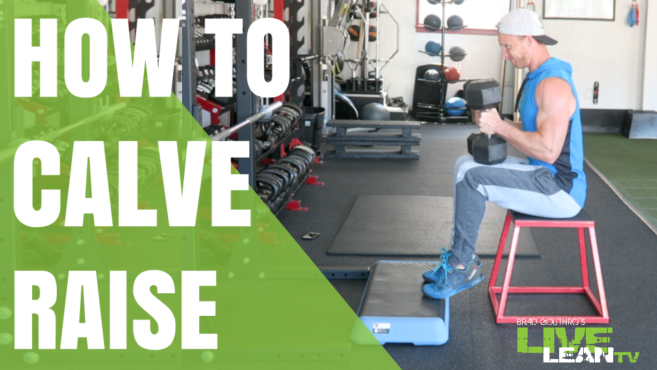 How To Do A Dumbbell Seated Calf Raise | Exercise Video and Guide ...