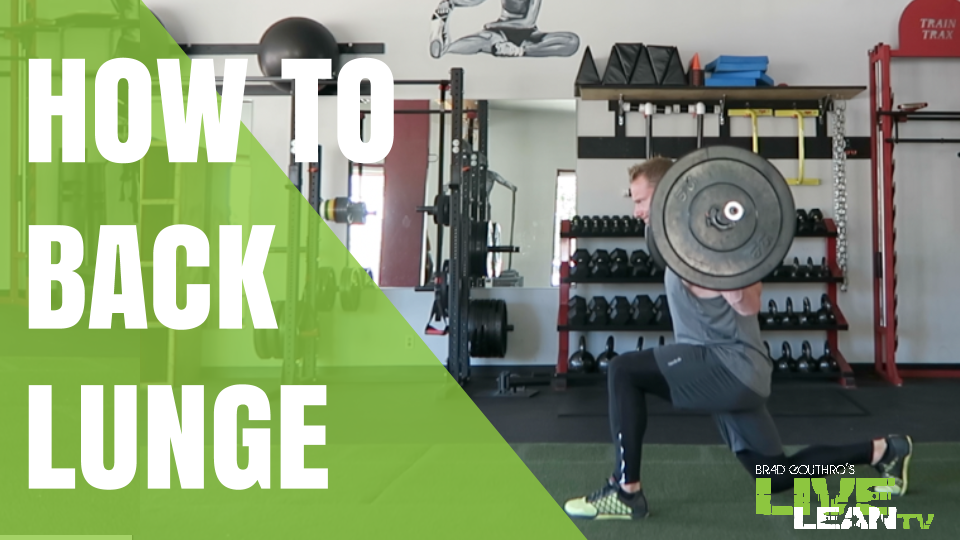 How To Do A Barbell Reverse Lunge - Live Lean TV