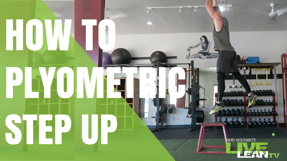 How To Do A Plyometric Step Up | Exercise Video and Guide - Live Lean TV