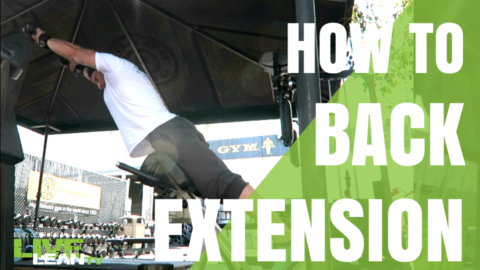 How To Do A Dumbbell Superman Back Extension | Exercise Video and Guide ...