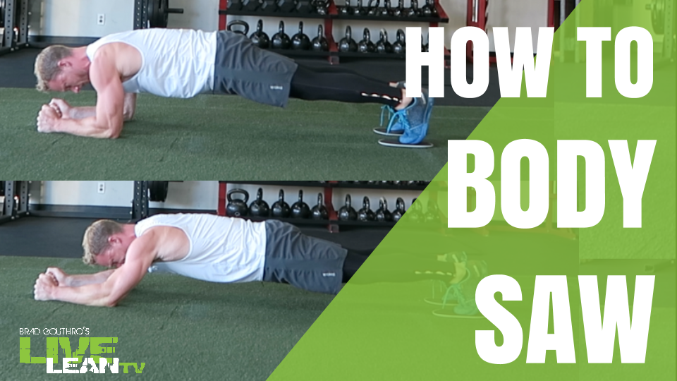 How To Do A Body Saw Forearm Plank With Sliders | Exercise Video and ...
