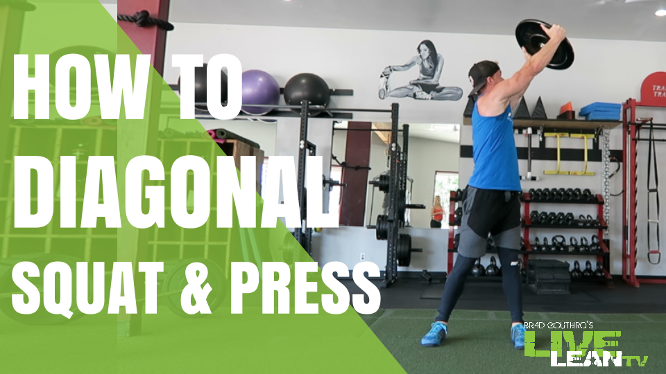 How To Do A Diagonal Squat And Press | Exercise Video and Guide - Live ...