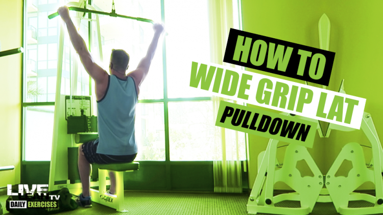 Lat Pulldown Machine - Live Lean TV