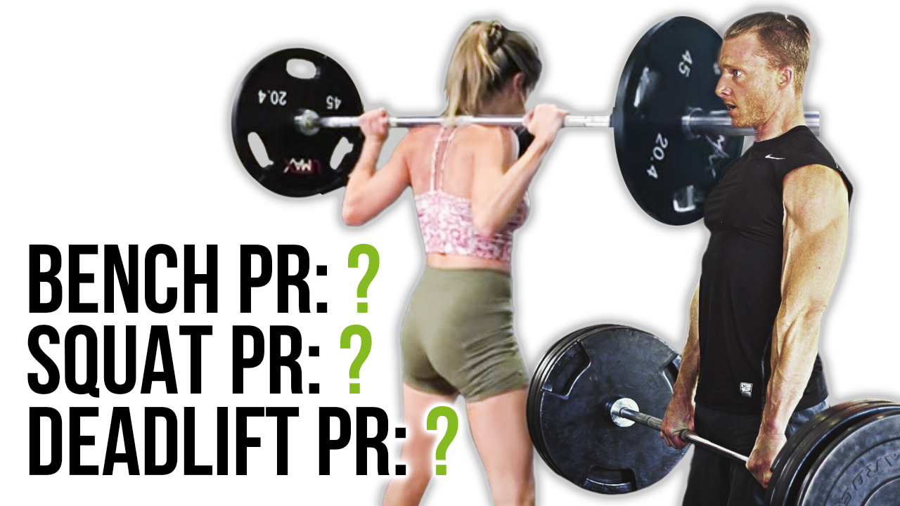 Our 1 Rep Max For Squat, Bench, and Deadlift - Live Lean TV