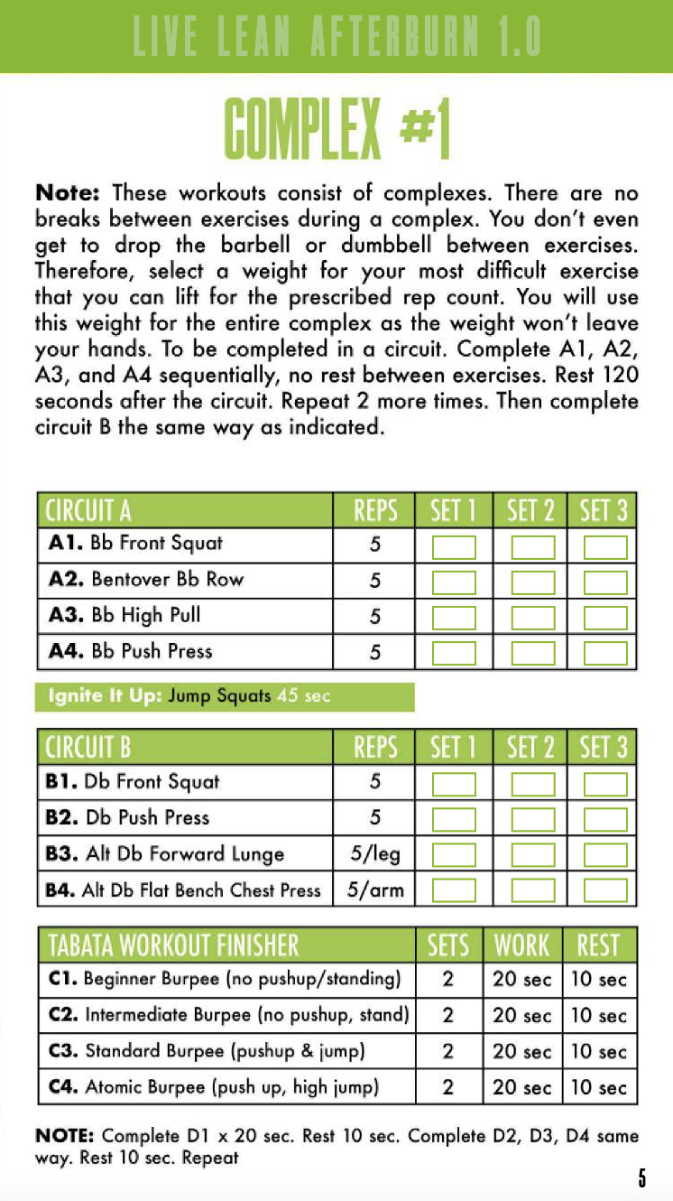 Dumbbell And Barbell Complex Workout For Fat Loss